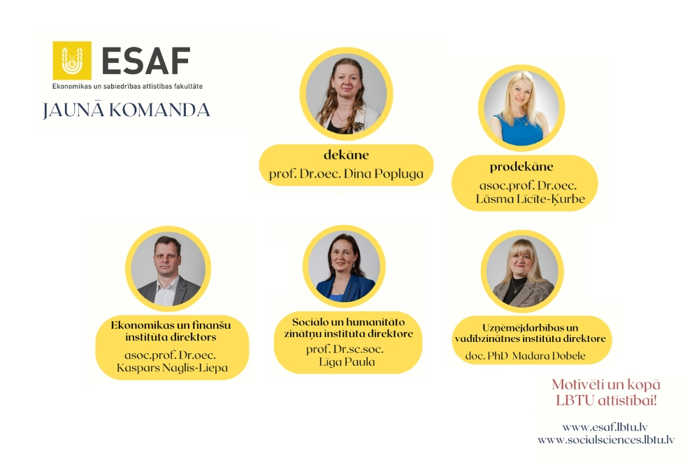 2025./2026. studiju gadā Ekonomikas un sabiedrības attīstības fakultātē ...